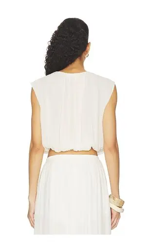 FRAME The Wave Top - Cream