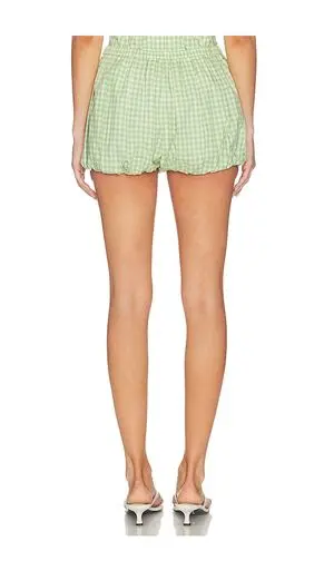 Simkhai Bubble Shorts With Drawstring Waist - Green