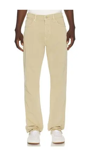 FRAME Modern Straight Trousers - Beige