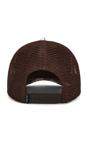 HAPPY CAPS Cow Print Trucker Hat