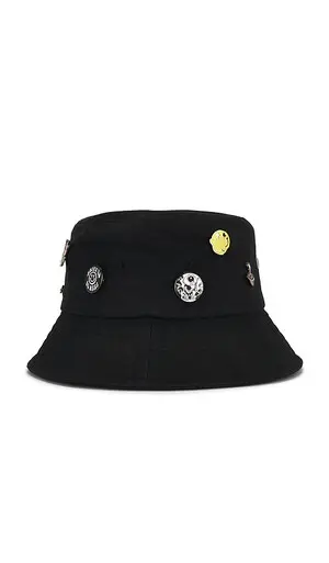 HAPPY CAPS Embellished Bucket Hat