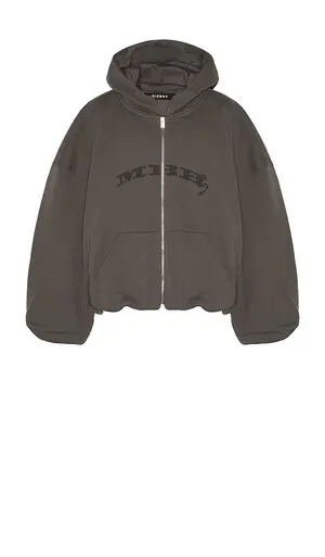 MISBHV Inflated Devil Zipped Hoodie - Charcoal