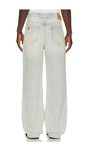 MISBHV Monogram Ocean Washed Jeans