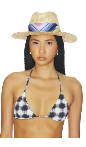 Missoni Straw Sun Hat - Beige