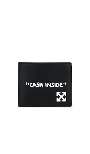 Off-white Logo Wallets For Men