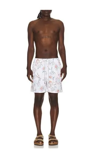 VINTAGE SUMMER Ponji Swim Volleys - Ivory