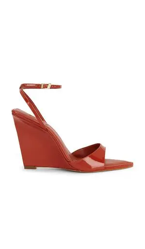 Schutz Elodie Wedge Sandal - Orange