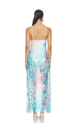 AFRM Rivka Maxi Dress - Blue