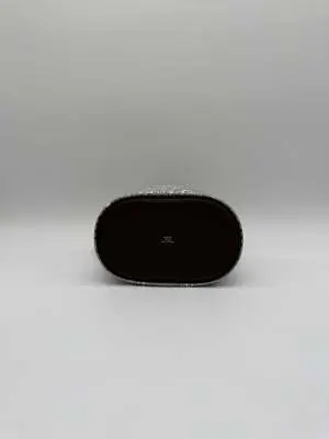 Hermès Silk And Swift Leather Bucket Bag