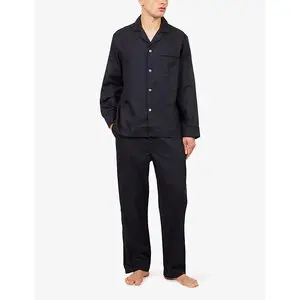 Derek Rose Paris Floral Cotton Pyjama Set