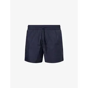 ARNE Essential Drawstring Swim Shorts - Navy