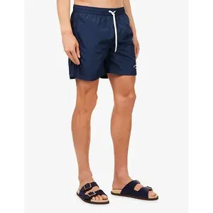 Eleventy Drawstring Beach Shorts - Blue
