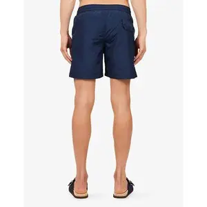 Eleventy Drawstring Beach Shorts - Blue