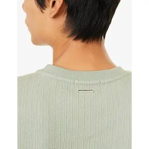 BELIER Edwin Textured Woven T-shirt