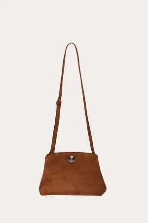 LIFFNER Pushlock Pouch Mini Light Suede