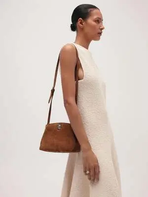 LIFFNER Pushlock Pouch Mini Light Suede
