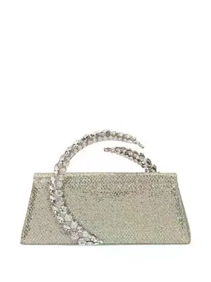 L'ALINGI Karma Crystal-embellished Clutch Bag