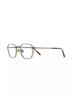 Matsuda Square Frame Glasses - Black