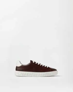 Versace Contrast Stitching Shoes For Men
