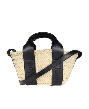 Chloé Contrast Logo Shoulder Bag