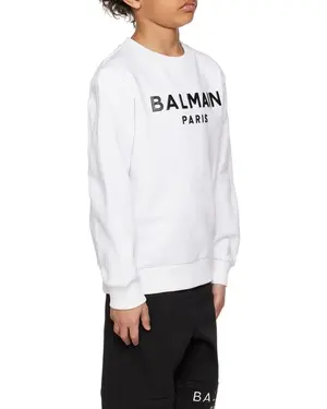 Balmain Logo Round-necked Sweater