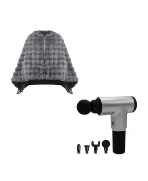 PURSONIC Heated Poncho & 6-speed Deep Tissue Massager