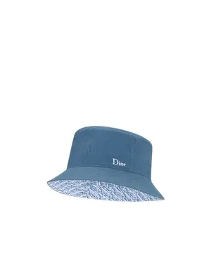 Dior Logo Embroidered Reversible Bucket Hat