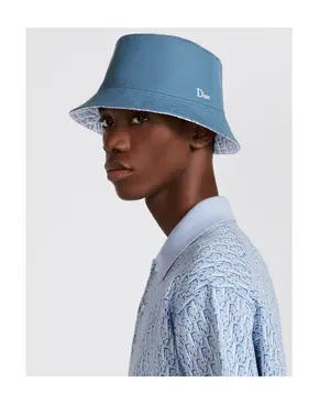 Dior Logo Embroidered Reversible Bucket Hat