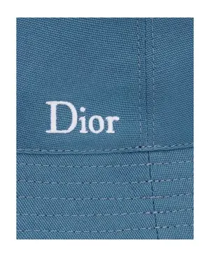 Dior Logo Embroidered Reversible Bucket Hat