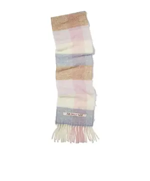 MAXCO. Fringed Scarf - Pink