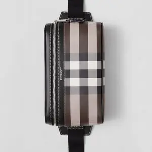 Burberry Checked Cube Belt Bag
