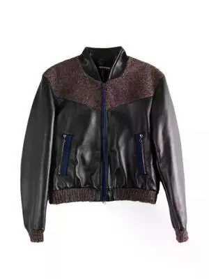 KIKO KOSTADINOV Fleece-panelled Zip-up Jacket