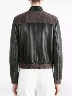 KIKO KOSTADINOV Fleece-panelled Zip-up Jacket