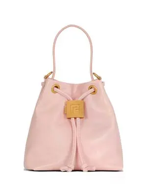 Balmain Smooth Leather Pulse Bucket Bag