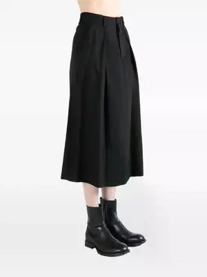 ANN DEMEULEMEESTER Yura Pleated-front Skirt