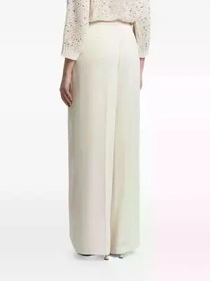 Peserico Pleated Wide-leg Trousers