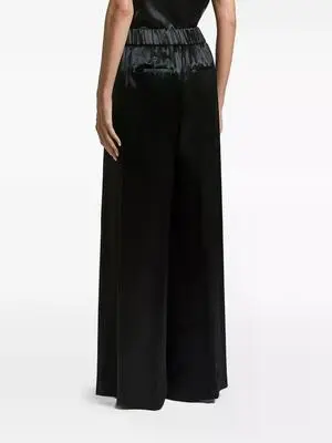 Peserico Satin-finish Elasticated Waistband Trousers