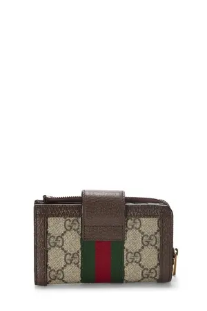 Gucci Gg Supreme Canvas Ophidia Card Case