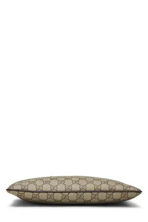 Gucci Original Gg Supreme Zip Pocket Flat Messenger