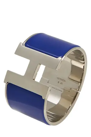 Hermès Clic Clac H Pm Bracelet - Blue