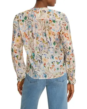 NIC+ZOE Pressed Flowers Femme Shirt