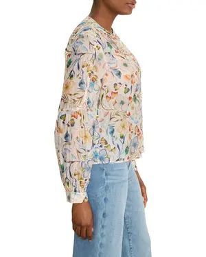 NIC+ZOE Pressed Flowers Femme Shirt