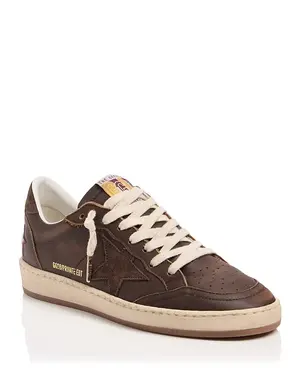 GOLDEN GOOSE Ballstar Sneakers - Brown