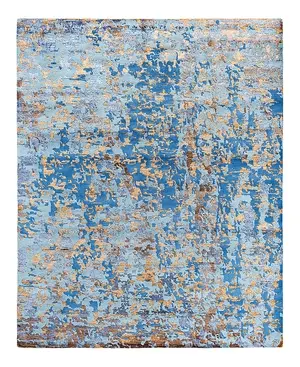 Bloomingdale'S Indo Modern M7467 Area Rug, 8'1 X 10 - Blue