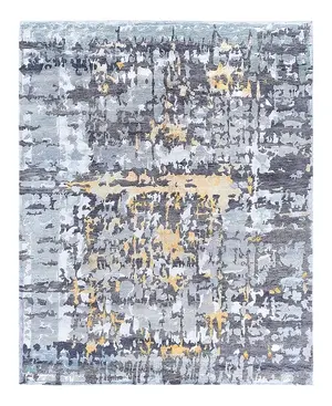 Bloomingdale'S Indo Modern M7358 Area Rug, 8'3 X 10 - Gray