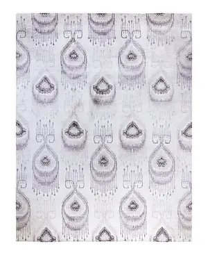 Bloomingdale'S Indo Modern M6369 Area Rug, 9'2 X 11'9 - Ivory