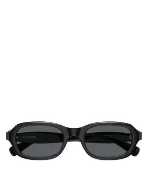 Valentino Garavani Rectangular Sunglasses, 51mm