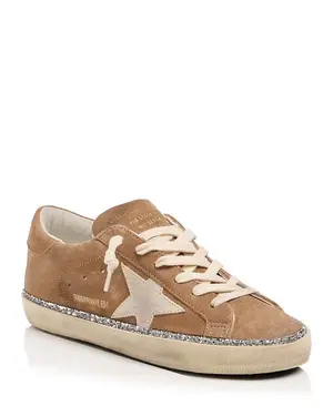 Italian Made Suede Low-Top Sneakers