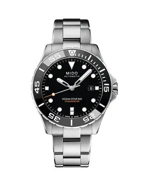 MIDO Ocean Star 600 Chronometer Watch - Black
