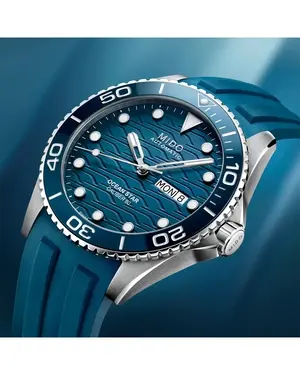 MIDO Ocean Star Automatic Watch - Blue